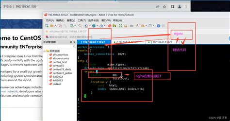 Nginx配置文件含义、更改运行项目配置文件。nginx修改配置 Csdn博客