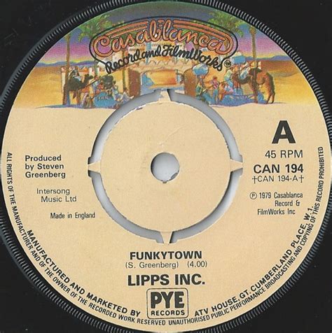 Lipps Inc Funkytown All Night Dancing 1979 Push Out Centre