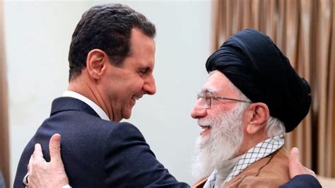 Syrias President Bashar Al Assad Meets Irans Leader In Rare Foreign