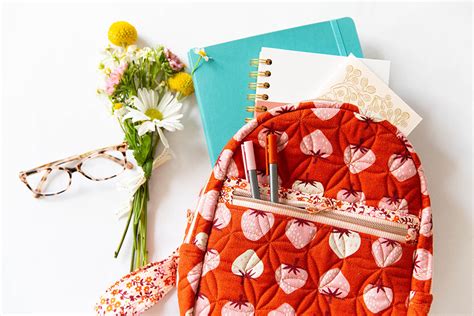 The Violet Backpack Knot And Thread Design