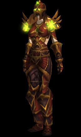Slayers Sunwell Battlegear [item Appearance Set] Wotlk Classico