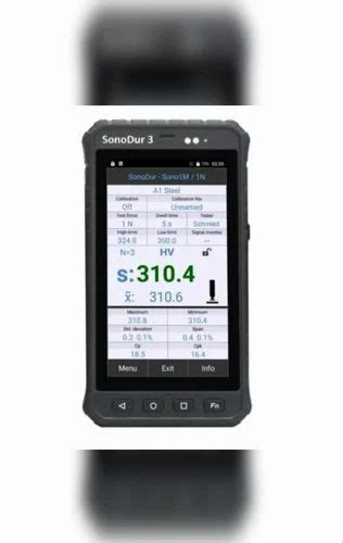 Sonodur 3 Ultrasonic Leeb Hardness Tester At 830000 Piece Bidar