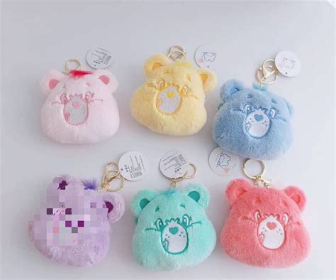 พวงกุญแจกระเป๋าเหรียญ Care Bears น่ารักทุกสี Mpp 03 Myhappyphones