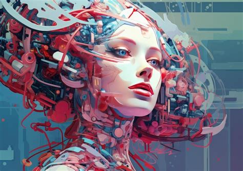 女性の人工知能スタイル Ai Generative プレミアム写真
