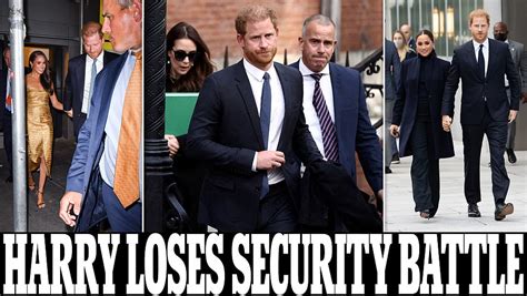Aw Shucks Prince Harry Loses Court Battle On Paying For Own Security