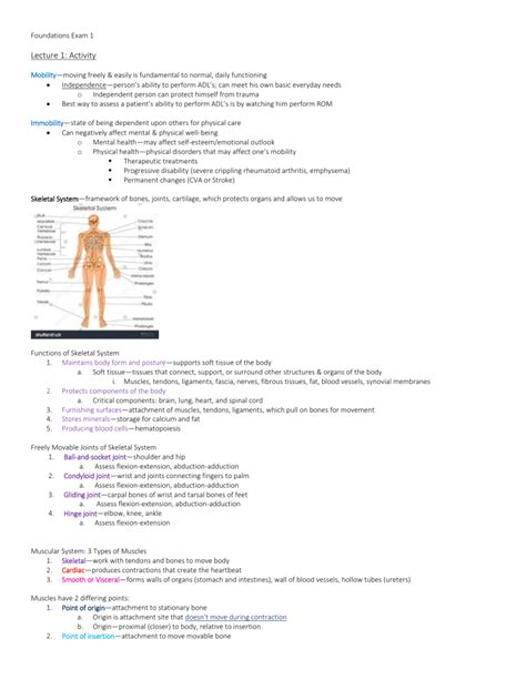 Foundations Exam 1 Study Guide