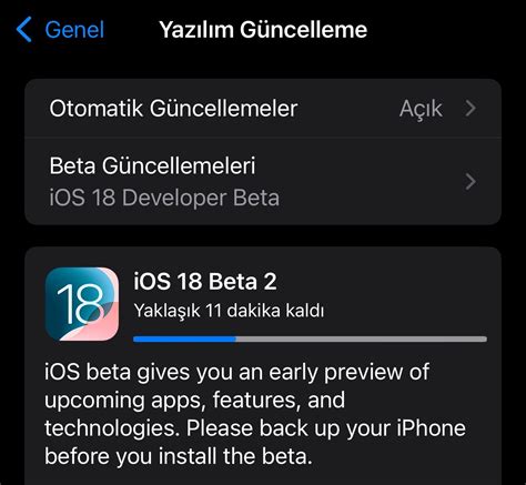 Ios 18 Beta 2 Indirmeye Açıldı İşte Yenilikler Donanımhaber