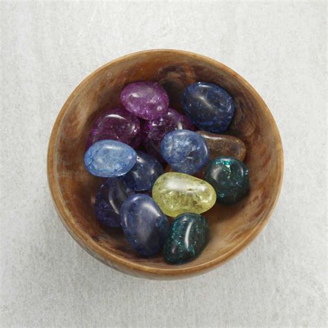 Crackled Quartz Tumblestones Buy Tumbled Crackled Quartz Pieces Uk