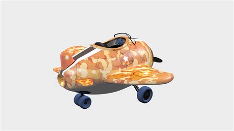 Мультфильм самолет 3D Модель $25 - .unknown .obj .fbx .max - Free3D