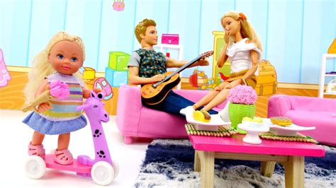 Барби и Кен поссорились Как Штеффи помирила родителей Видео для девочек Youtube