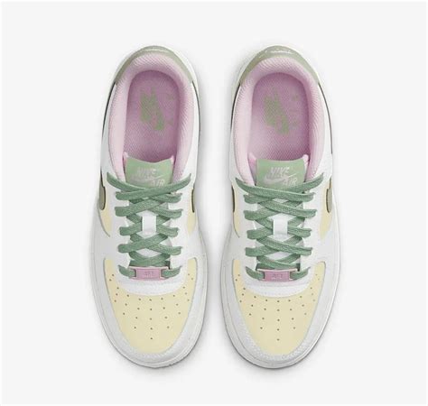 Nike Air Force 1 Low Gs Summit White Honeydew Coconut Milk Dq0360 100