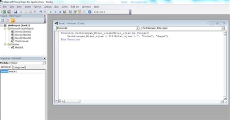 Fungsi Iif Dalam Vba Excel