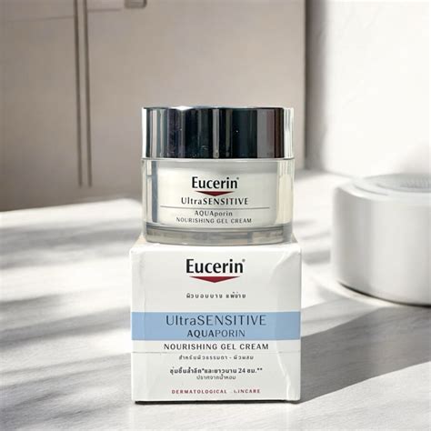 หมดอายุ 05 26 Eucerin Ultrasensitive Aquaporin Nourishing Gel Cream 50