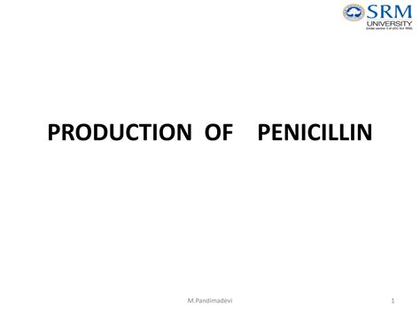 Solution Penicillin Production Studypool