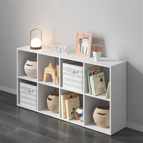 Полка Vays для книг стеллаж на 8 ячеек M 10 Дуб Сонома купить онлайн на Rozetka