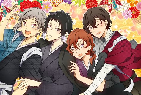5067x1400 Osamu Dazai Chuuya Nakahara Bungou Stray Dogs Hd Wallpaper