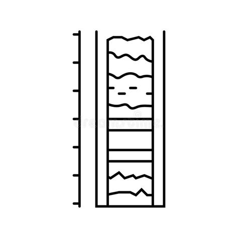 Dust Control Mining Line Icon Vector Illustration Stock Illustration Illustration Of Minerals