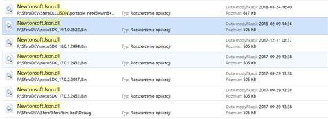 Problem Z Biblioteką Newtonsoftjson W Wersji 20 Sprawy Techniczne