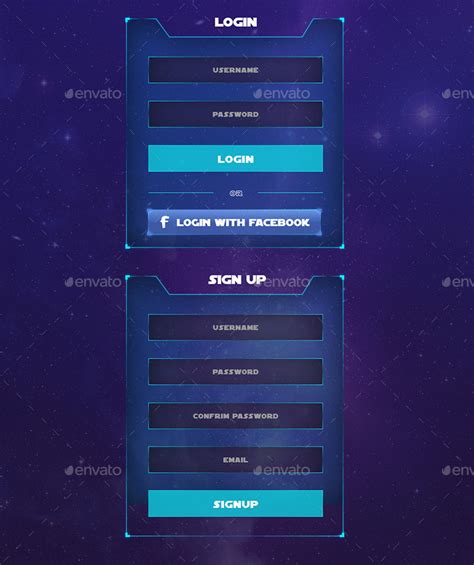 Mobile Game GUI Vol Web Elements GraphicRiver