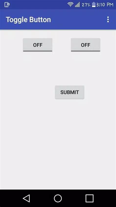 Android Toggle Icon