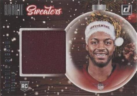2020 Panini Donruss Rookie Holiday Sweaters Sw Gi Antonio Gibson