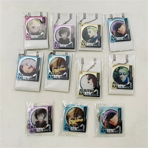品 呪術廻戦 キラッとデコフレアクリルキーホルダー 8種セット 五条悟 七海健人 禪院真依 西宮桃その他｜売買されたオークション情報