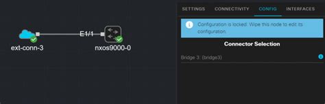 need help with bridged external connectors to a physical network in cml