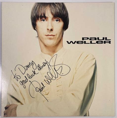 Lot 25 The Jam Paul Weller Signed Lp