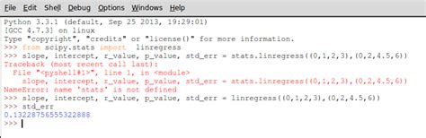 Calculation Of Standard Error Is Incorrect For Scipystatslinregress
