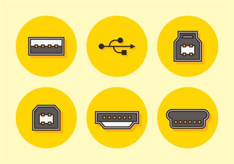 Usb Vector Art Icons And Graphics For Free Download