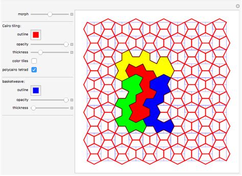 Cairo Tiling Wolfram Demonstrations Project