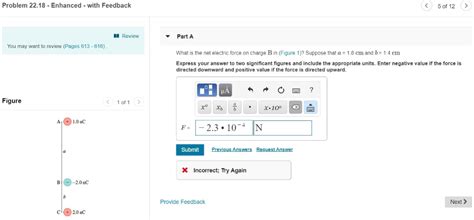 Solved Problem 22 18 Enhanced With Feedback 5 Of 12 Review