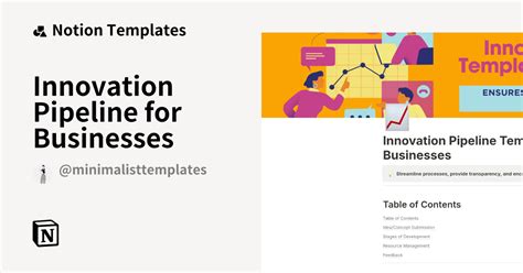 Innovation Pipeline For Businesses Template Notion Marketplace