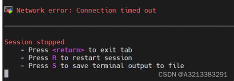Mobaxterm Network Error Conection Timed Out Mobaxterm Network Error