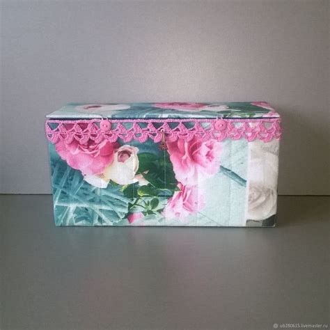 Шкатулка для рукоделия Париж Картонные поделки Ящик для швейных принадлежностей Шкатулка