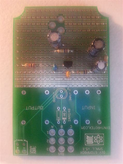 Diy Stompbox Boost Demo Project Synthrotek