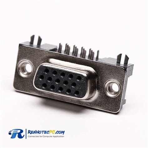 Db 15 Connector Female Right Angled High Density