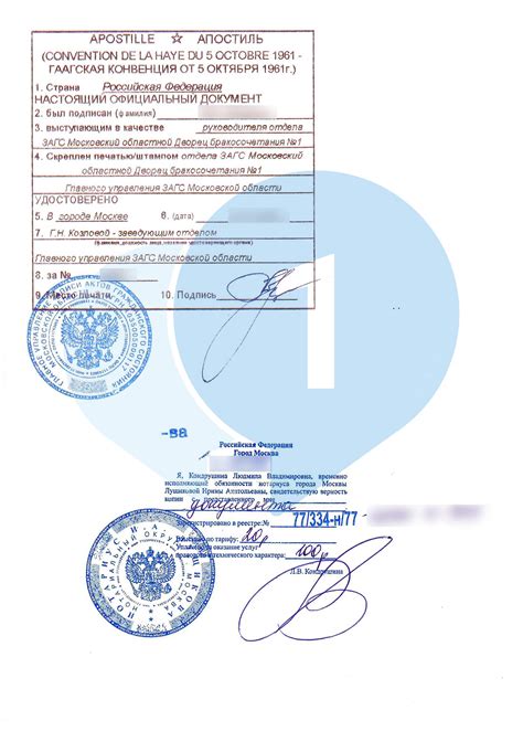 Нотариальный перевод свидетельства о браке перевод заключения расторжения брака