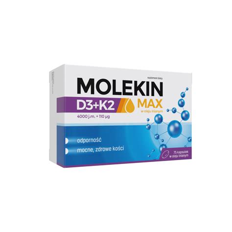 Zdrovit Molekin D3 K2 Max W Oleju Lnianym Zdrovit