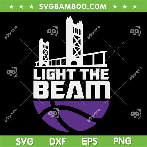 Light The Beam Sacramento Svg Png