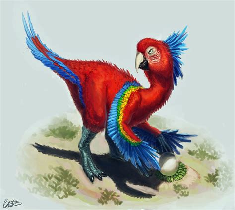 Scientist Discovered A Dinosaur That Looked Like A Parrot And Had Feathers Probably Asviral