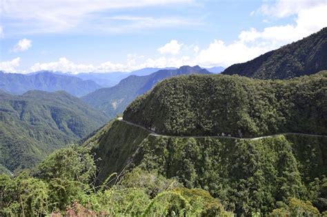 Premium Photo Death Road Camino De La Muerte Yungas North Road