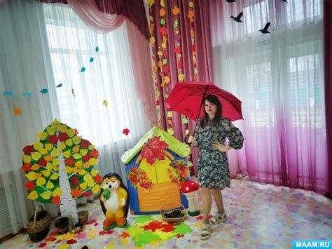 Осень Оформление зала к праздникам Воспитателям детских садов школьным учителям и педагогам