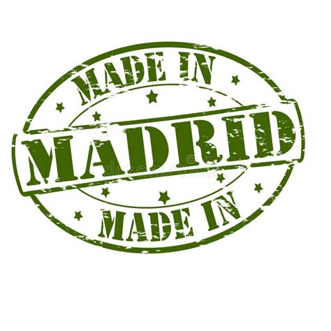 Only For Madrid Stock Illustration Illustration Of Solely 108759607