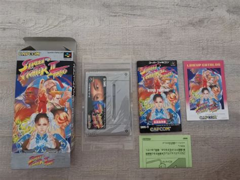 STREET FIGHTER II Turbo SFC Super Famicom Snes Importation Japonaise