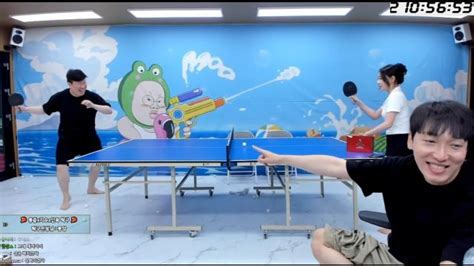 탁구 스텝 밟는 봉준 직관 황인욱 이거 실제로 보면 ㄴ 웃긴데 ㅋㅋㅋ 아프리카tv Vod
