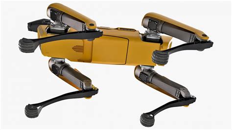 3D SpotMini Boston Dynamics With Manipulator Rigged Model 3D Molier