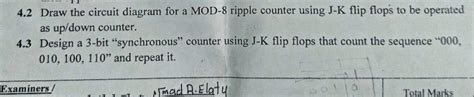 Draw The Circuit Diagram For A Mod Ripple Chegg