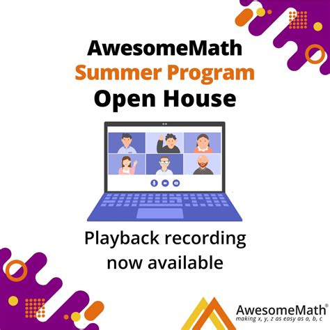 Watch Awesomemath Summer Programs Open House Video Awesomemath