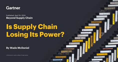 Is Supply Chain Losing Its Power